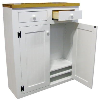 Custom Two Door Kitchen Cabinet – Sawdust City Custom Furniture